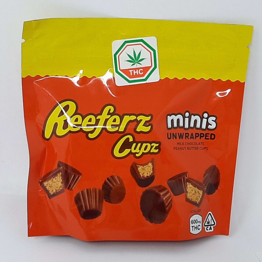 Reeferz Cupz Minis 600MG - GreenLeaf Express